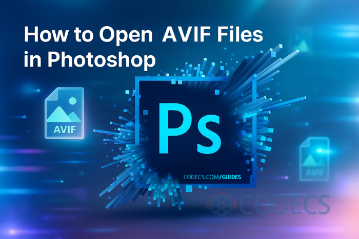 How to Open AVIF Files in Photoshop Using the AVIF Format Plugin