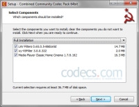 Combined Community Codec Pack ( CCCP ) 2015.10.25